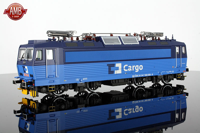 AC60313 Elektrická lokomotiva řady 363 020-9 ČD Cargo (H0) | AMB Modely