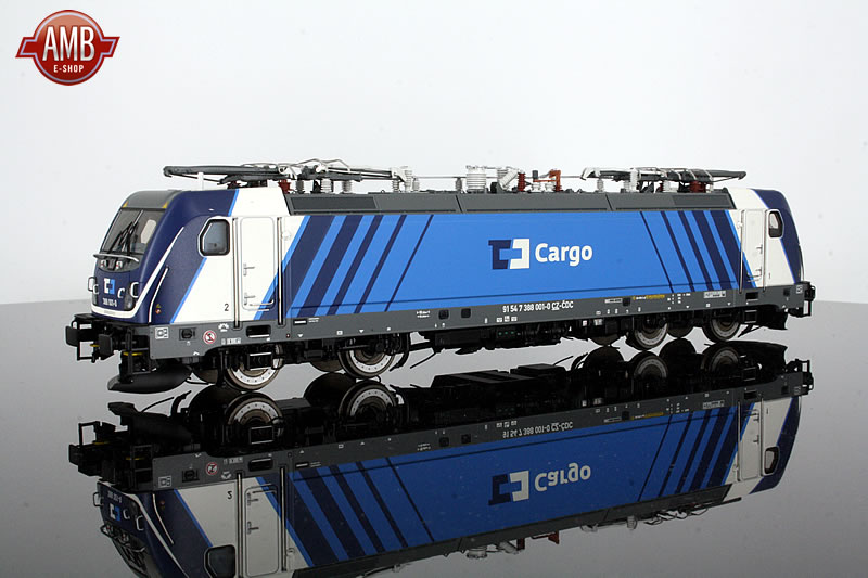 AC60566 Elektrická lokomotiva řady 388 001-0 ČD Cargo (H0) | AMB Modely