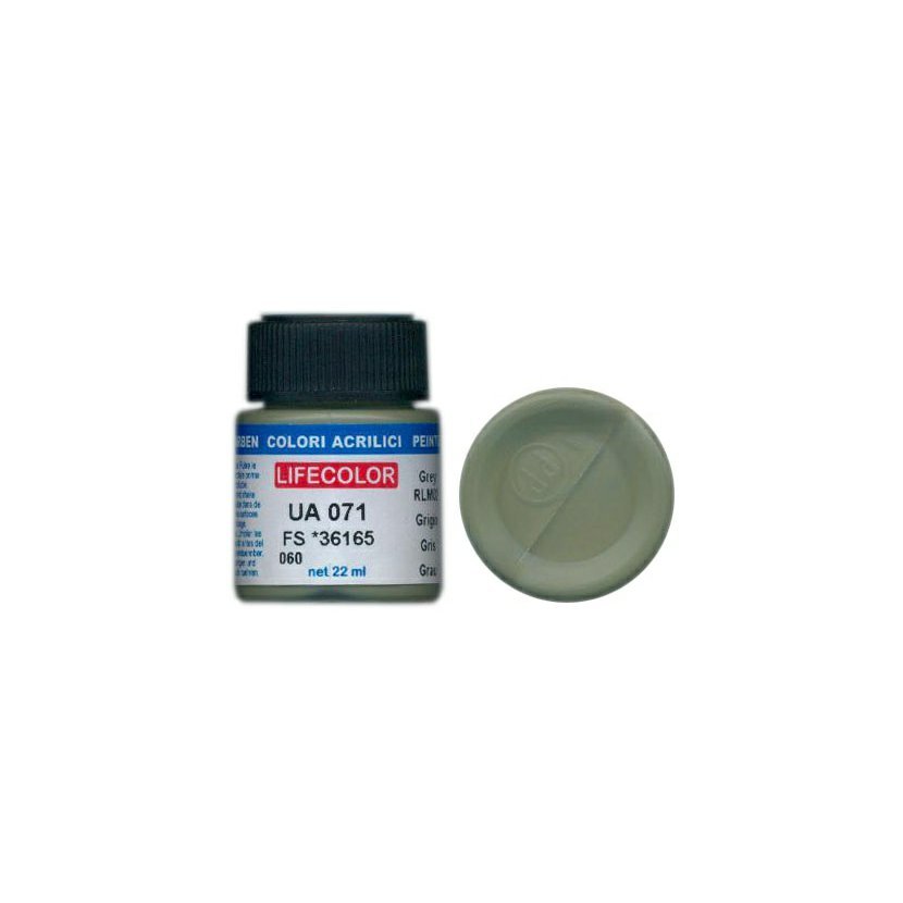 lif-UA071 Barva LifeColor UA071 mimetic grey rim 02 | AMB Modely