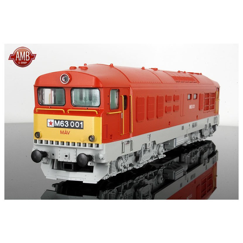 MTB465 Motorová lokomotiva M63 001 MAV (H0) | AMB Modely