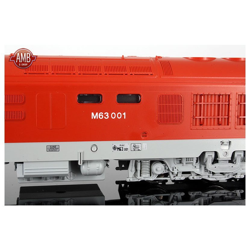 MTB465 Motorová lokomotiva M63 001 MAV (H0) | AMB Modely