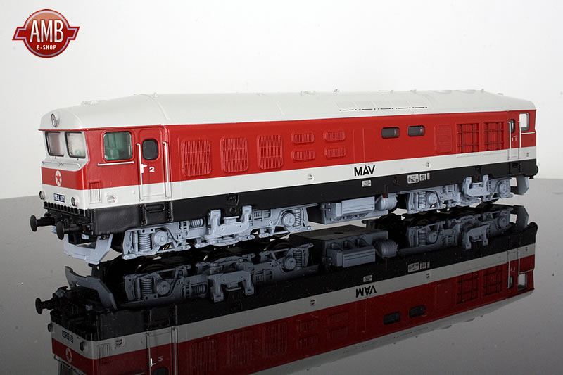 MTB491 Motorová lokomotiva M63 001 MAV (H0) | AMB Modely