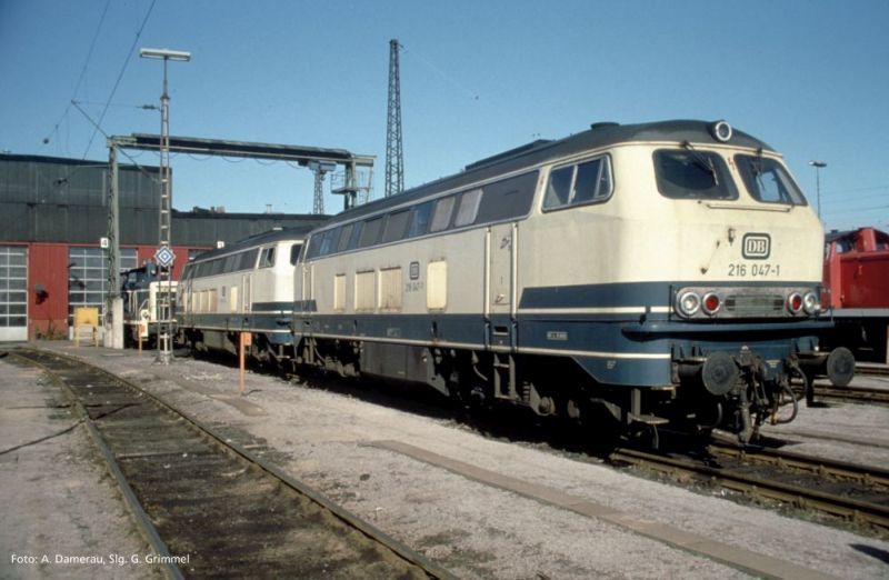 pi52410 Motorová lokomotiva BR 216 DB (H0, Sound) | AMB Modely