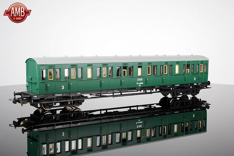 pi53318 Osobní vůz Ca ČSD (H0) | AMB Modely