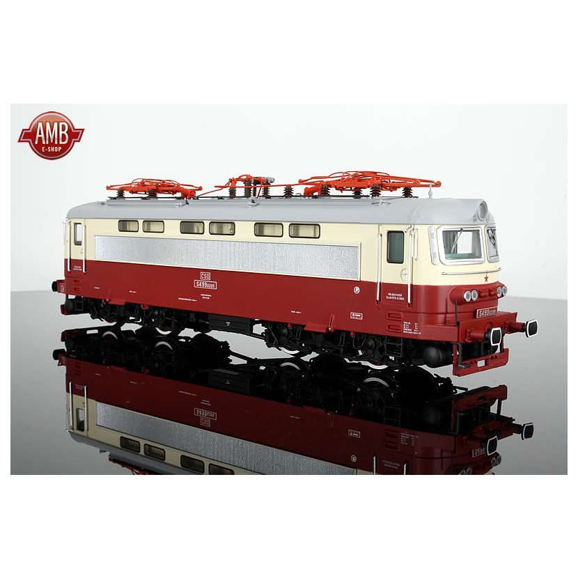 pi97402 Elektrická lokomotiva S499.02 ČSD IV. Ep (H0, Sound) | AMB Modely