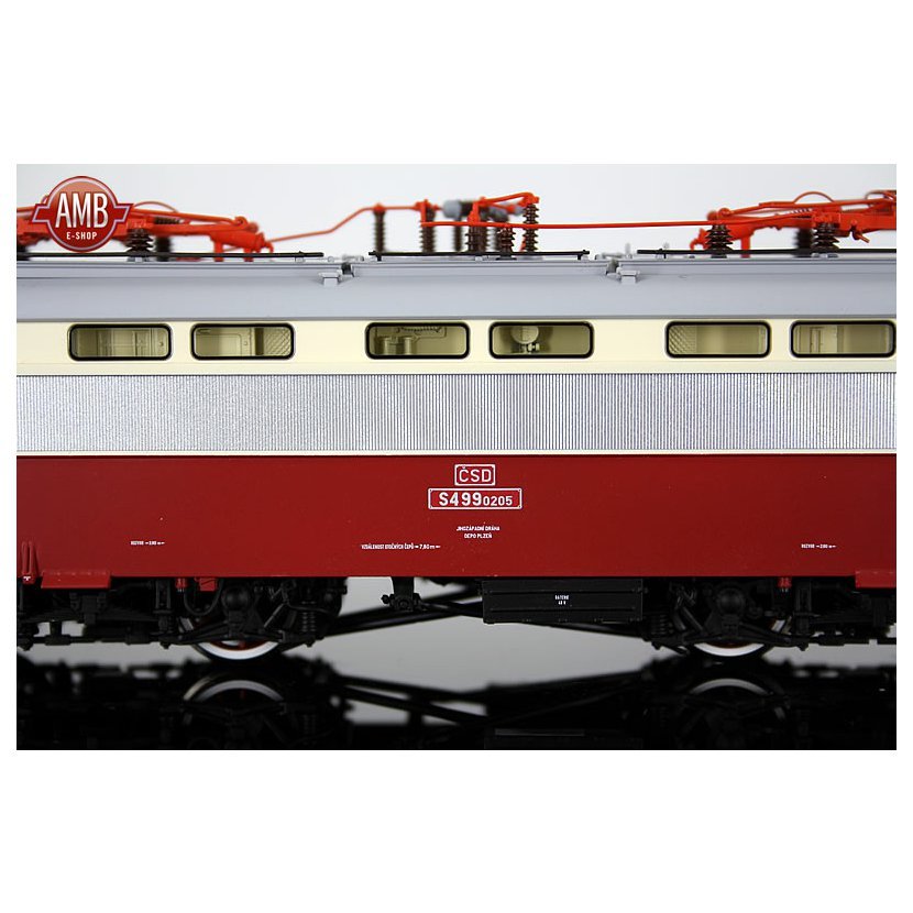 pi97402 Elektrická lokomotiva S499.02 ČSD IV. Ep (H0, Sound) | AMB Modely