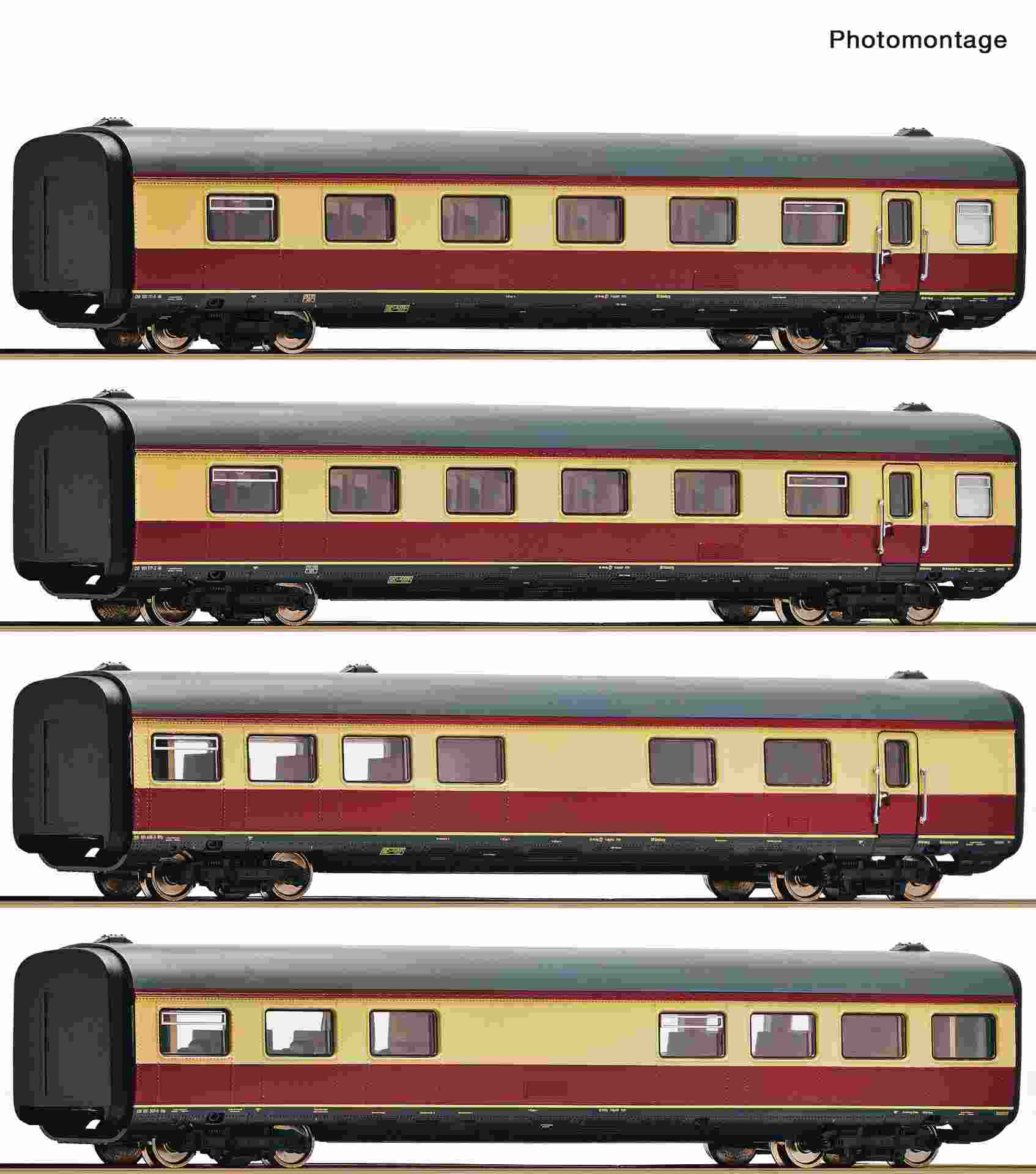 ro6200003 Set vozů k jednotce BR 602 DC (H0) | AMB Modely
