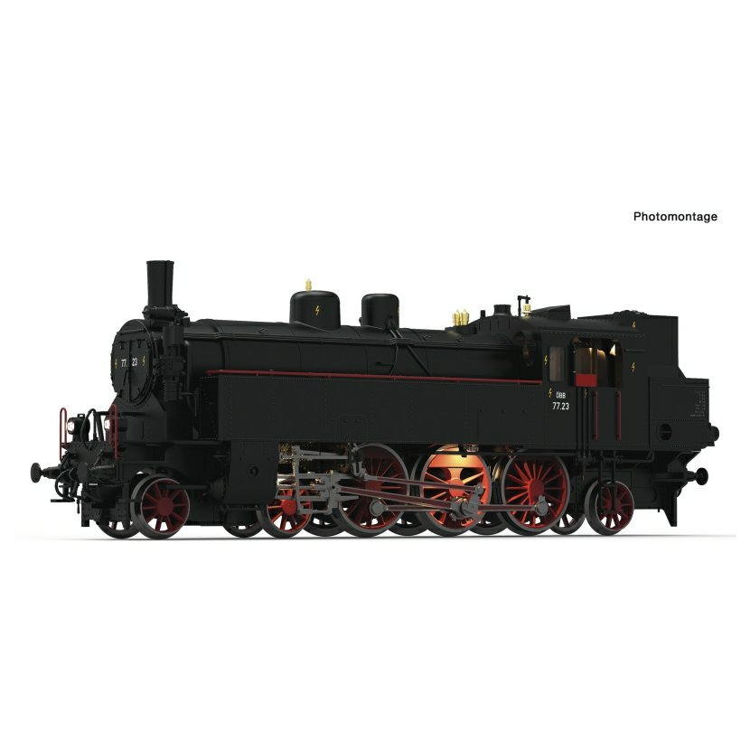 ro70076 Parní lokomotiva Rh 77 ÖBB (H0, Sound) | AMB Modely