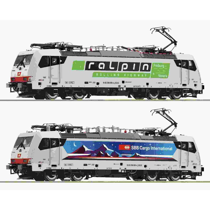 ro7510035 Elektrická lokomotiva 186 909 SBB Cargo Ep. VI (H0, Sound) | AMB Modely